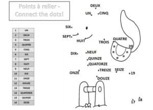 Les jeux des vacances – Points à relier